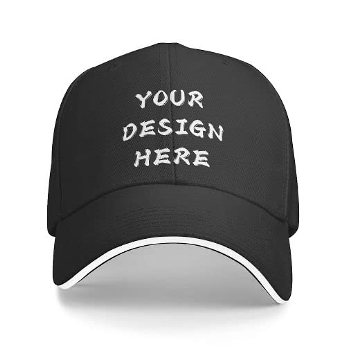 Custom Casquette Hat Custom Hats for Men Design Your Own with Photo Text Customized hat Personalized Baseball Caps for Women, One Size