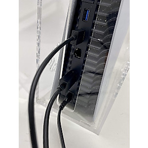 Acrylic Mega Store Playstation 5 SecurityProtection BoxSecurity Box - Clear - Compatible with Playstation 5 Standard and Digital