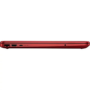 HP 15-DW000 2022 Business Laptop 15.6" HD 1366x768 4-Core Pentium Silver N5030 16GB DDR4 512GB SSD Intel UHD Graphics Wi-Fi 5 Windows 11 Pro Scarlet Red w/ONT 32GB USB