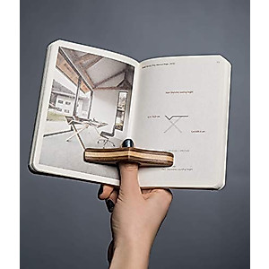 Useful Reading Accessories - Handmade Wooden Book Page Holder and 2 in 1 Letter Opener and Bookmark - Teacher Gift Ideas