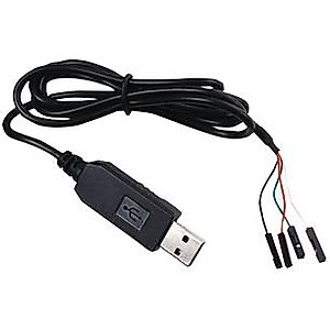 ADAFRUIT Industries 954 USB-to-TTL Serial Cable, Raspberry PI (1 Piece)