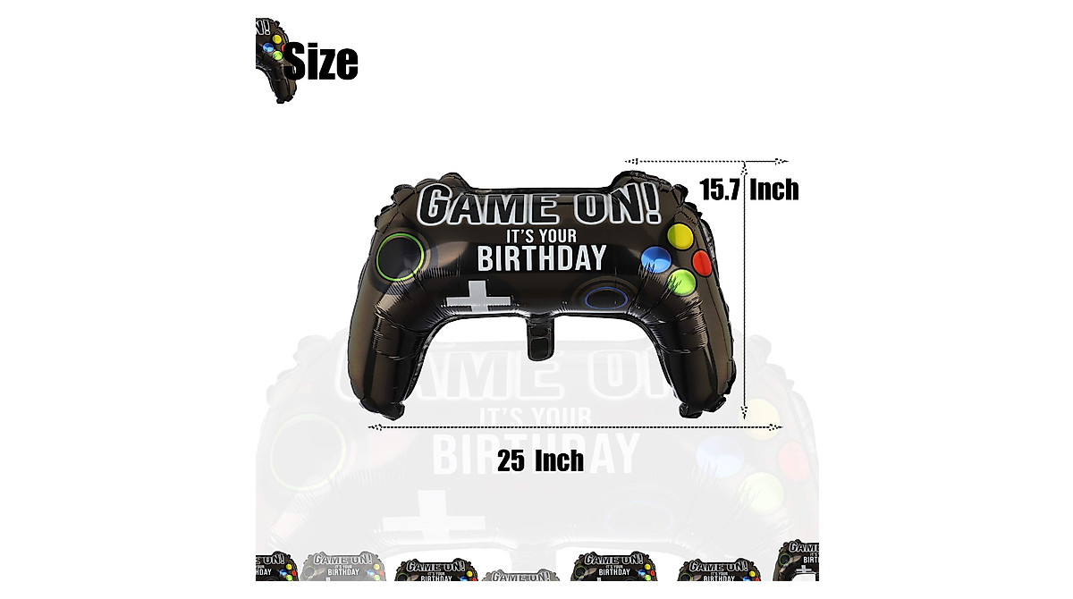 Video Game Controller Balloons - Perfect for Birthday Parties