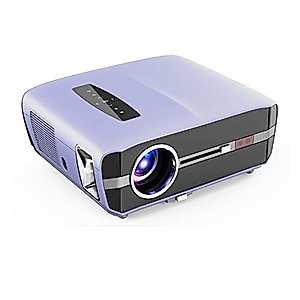 Home Theater Projectors 4k Full HD 1080p with Auto Correction Ultra HD Data Display Beam Projector for Dducation ( Color : A15-Violet , Size : EU Plug )