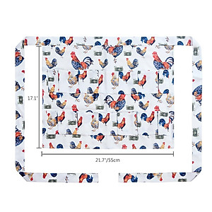 Sefiron Chicken Egg Collecting Apron,12 Deep Pockets for Hense,Duck,Goose Eggs