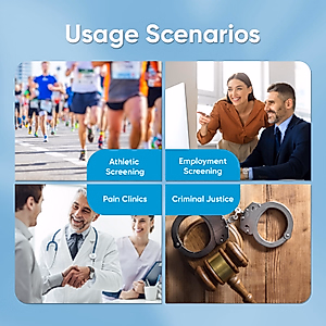 Prime Screen-5 Panel Multi Drug Urine Test Compact Cup (AMP,COC,mAMP/MET,OPI,THC) T-Cup -[10 Pack]-CDOA-254