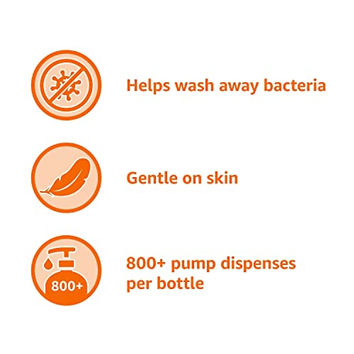 Amazon Basics Gentle & Mild Clear Liquid Hand Soap Refill, Triclosan-Free, 56 Fluid Ounces, 2-Pack