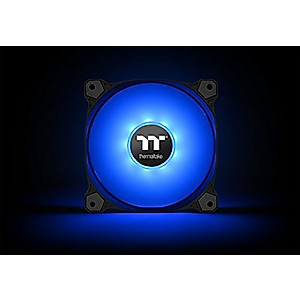 Thermaltake Pure Plus 12 RGB TT Premium Edition 120mm Software Enabled Circular 9 Controllable LEDs RGB PWM Case Radiator Fan 3Pack, TT RGB PLUS Software, AI Interactive Voice Control CL-F063-PL12SW-A