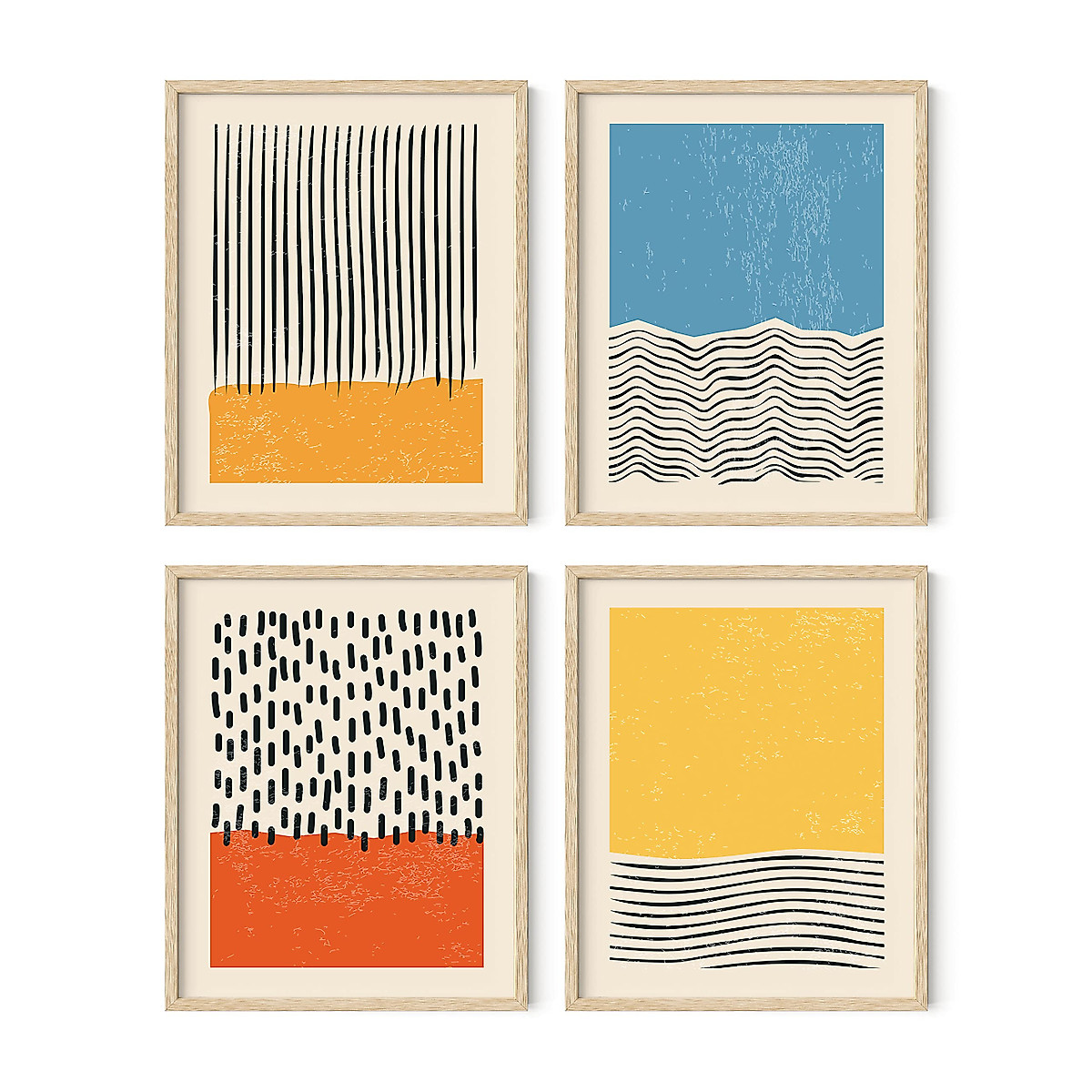 HAUS AND HUES Modern Abstract Prints Modern Prints Wall Art | Mid Century Modern Abstract Art Prints Posters, The Mid-Century Modern Home