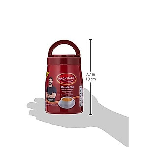 Wagh Bakri Masala Tea Spiced Tea Leaves in Export Pack,250 grams / 8.825 oz