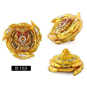 RGoal Bey Battle Burst Gyro Attack Blades Metal Fusion Evolution Combination with Starter Battle Arena, Launchers & Includes 2 Battling Metal Gyro Blades