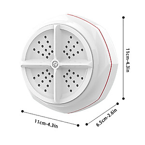 Portable Washing Machine for Sink Mini Dishwasher for Clothes and Dishes Small Washer for Underwear Personal Baby Clothes Towel for Camping Rv Travel & Home USB Interface Connection