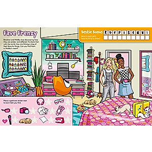 Barbie Dreamhouse Seek-and-Find Adventure: 100% Officially Licensed by Mattel, Sticker & Activity Book for Kids Ages 4 to 8