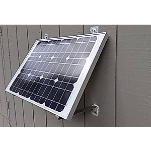 Amtrak Solar Powerful 100-Watt Galvanized 12" Fan Housing, Solar Attic Fan Quietly Cools and Ventilates your house, garage or RV and protects against moisture build-up.
