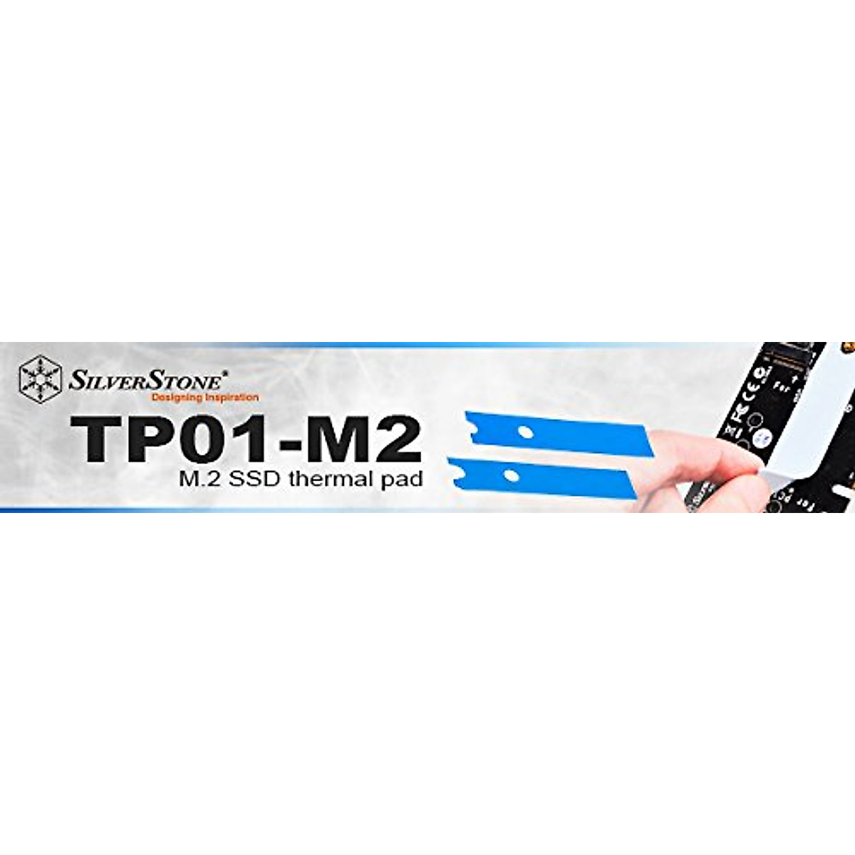 SilverStone SST-TP01-M2 - M.2 Thermal pad for M.2 SSD up to 110mm in length