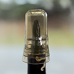 (Pack of 36) Universal Liquor Pourer Covers, Translucent Pour Spout Dust Cap Covers by Tezzorio