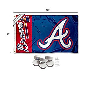 Atlanta Braves Banner and Tapestry Wall Tack Pads