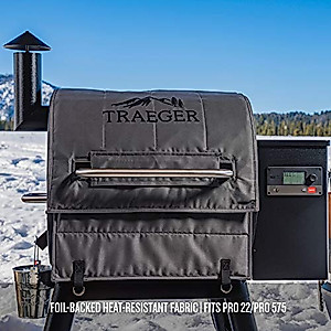 Traeger Pellet Grills BAC626 Pro 22/575 Insulation Blanket, Gray
