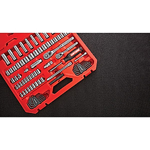CRAFTSMAN Mechanics Tool Set, SAE/Metric, 1/4-Inch Drive, 83-Piece (CMMT12021)