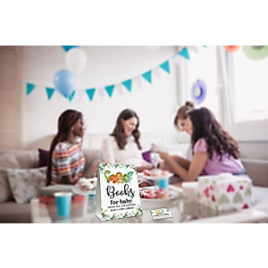 Yuansail Book Request For Baby Shower, Dinosaur Theme safari jungle animal baby cards books for, Party Favors For Baby Showers Game Cards, 1 Sign & 50 Cards Per Pack – (bb016-book)