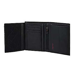 Samsonite Men's Vertical Wallet: 10.4 x 1 x 12.8 cm, Black, One Size