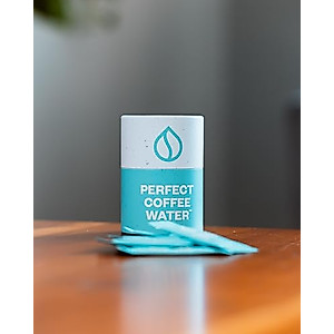Perfect Coffee Water - Minerals for Creating The Best Water to Brew Coffee, Optimize Your Coffee Brewing, Brew Better, not Bitter, Coffee. (20, 1 Gallon/4 Liter Stick Packets)