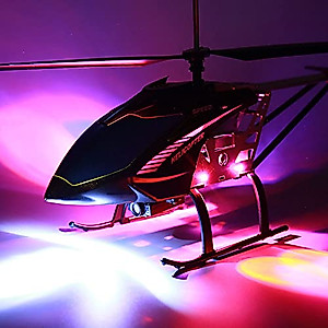 ZAVEIOP Large 50cm HD Camera RC Helicopter 4CH Pneumatic Fixed High Helicopter Alloy Body RC Plane Real-time Camera is Prepared to Take Off RC Glider Beginner Entry Level Flight Toy
