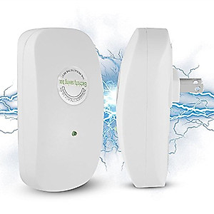 ASHATA 90V 240V Power Save Box, 30000W Home Reduces Electricity, Household Power Saver Smart Plugs, Power Volt Energy Saver for Air Conditioners, Washing Machines, Refrigerators Televisions