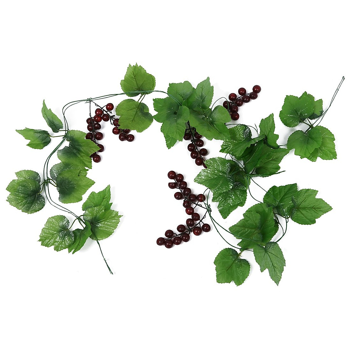 YHJIC 2X Artificial Grape Vine Garland Fruit Garden Decoration