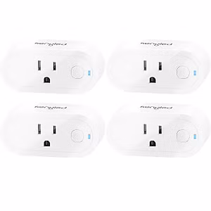 Sengled Smart Plugs, Hub Required, Works with SmartThings and Amazon Echo with Built-in Hub, Voice Control with Alexa and Google Home, 15Amp Smart Socket, Work as Zigbee Repeater, ETL Listed, 4 Pack