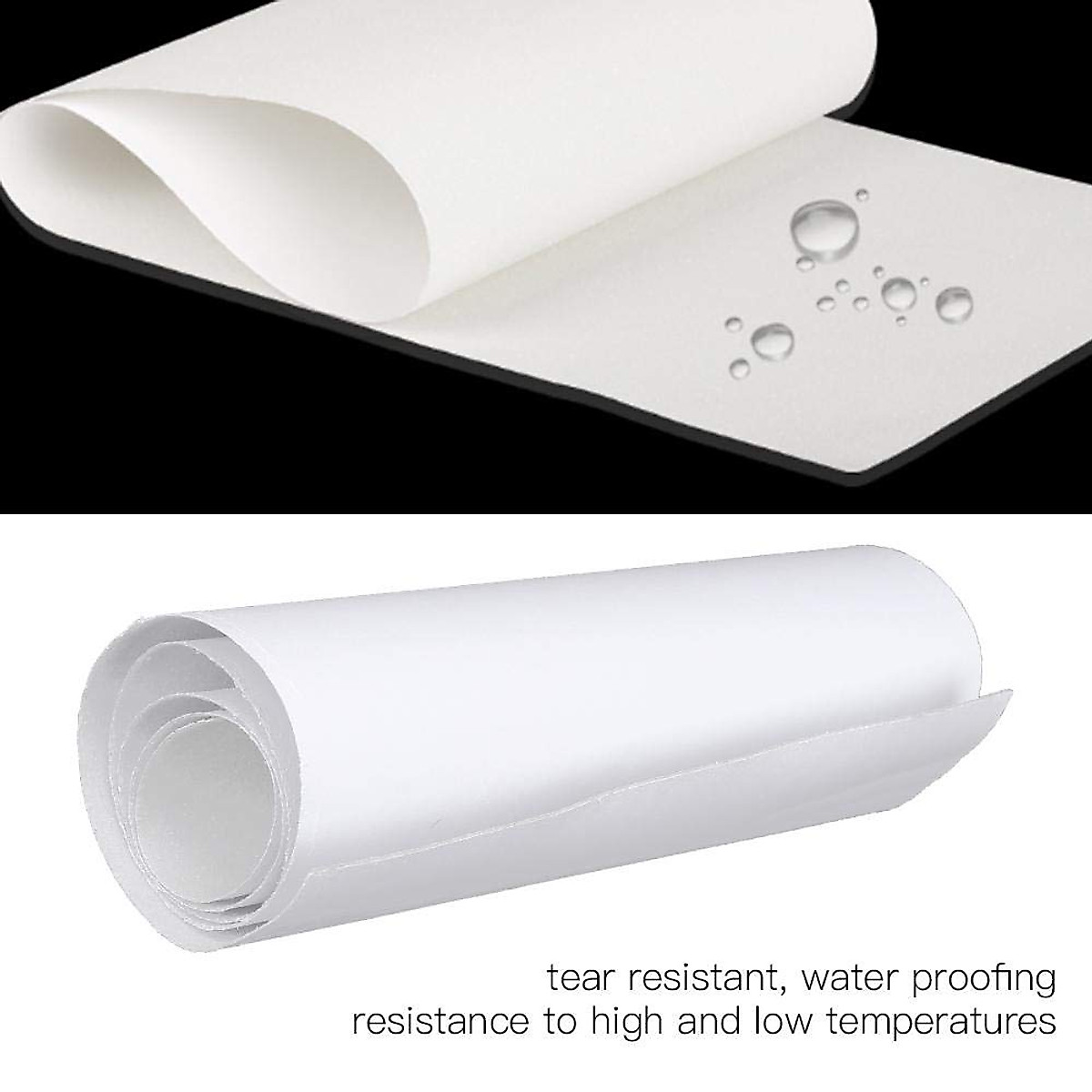 VBESTLIFE Clear Skateboard Grip Tape, Waterproof Scooter Grip Tape, Longboard Grip Tape, Anti Slip Transparent Skateboard Oiliness Sandpaper Accessory for Skating Board Longboarding