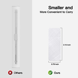 PZOZ Cell Phone Cleaning Kit for AirPods Pro/Pro 2nd/iPhone, 3 in 1 Cleaner Tool Accessories fit for Headphone, iPad Jack Lens, Charger Port Hole Plug, Speaker, Earbuds, Samsung Earphones (White)