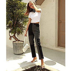 GRACE KARIN Women Shoulder Bag Crossbody Removable Strap Leather White Chain Handbags Medium