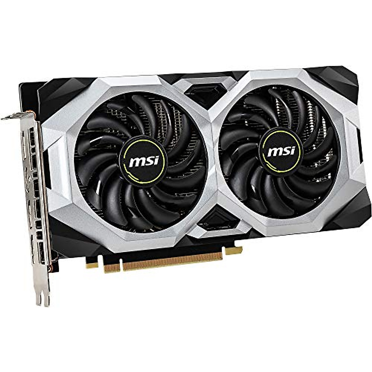 MSI Gaming GeForce RTX 2060 6GB GDRR6 192-bit HDMI/DP 1710 MHz Boost Clock Ray Tracing Turing Architecture VR Ready Graphics Card (RTX 2060 Ventus GP OC)