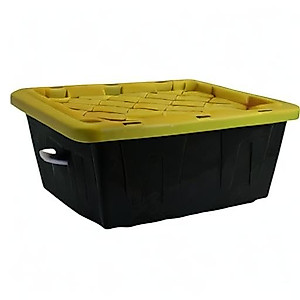 HOME PRODUCTS INTL-NORTH AMERICA 4415BKYL.06 15 gallon Black Tough Tote