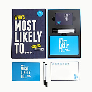 DSS Games Who's Most Likely to... Voting Edition [A Party Game] for Friends and The Whole Family