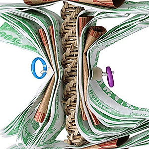 1024 Ka Ching Bonka Bird Toys Shreddable Vine Paper Parrot Parrotlet Cockatiel Parakeet Budgie Quaker