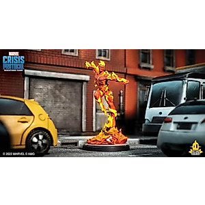 Marvel: Crisis Protocol Captain America & The Original Human Torch Character Pack - Unite Iconic Heroes! Tabletop Superhero Game, Ages 14+, 2 Players, 90 Minute Playtime, Made by Atomic Mass Games