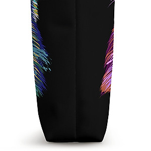 Colourful Splash Dog Alaskan Malamute Tote Bag