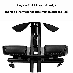 Kneeling Chairs Ergonomic Saddle Posture Correction Kneel Stool Home Office Chair Comfortable Computer Chair Relieving Back and Neck Pain (Size : 60×46×50cm)