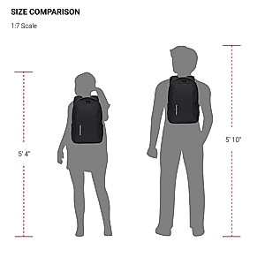 SwissGear 3573 Compact Laptop Backpack, Black, 17-Inch