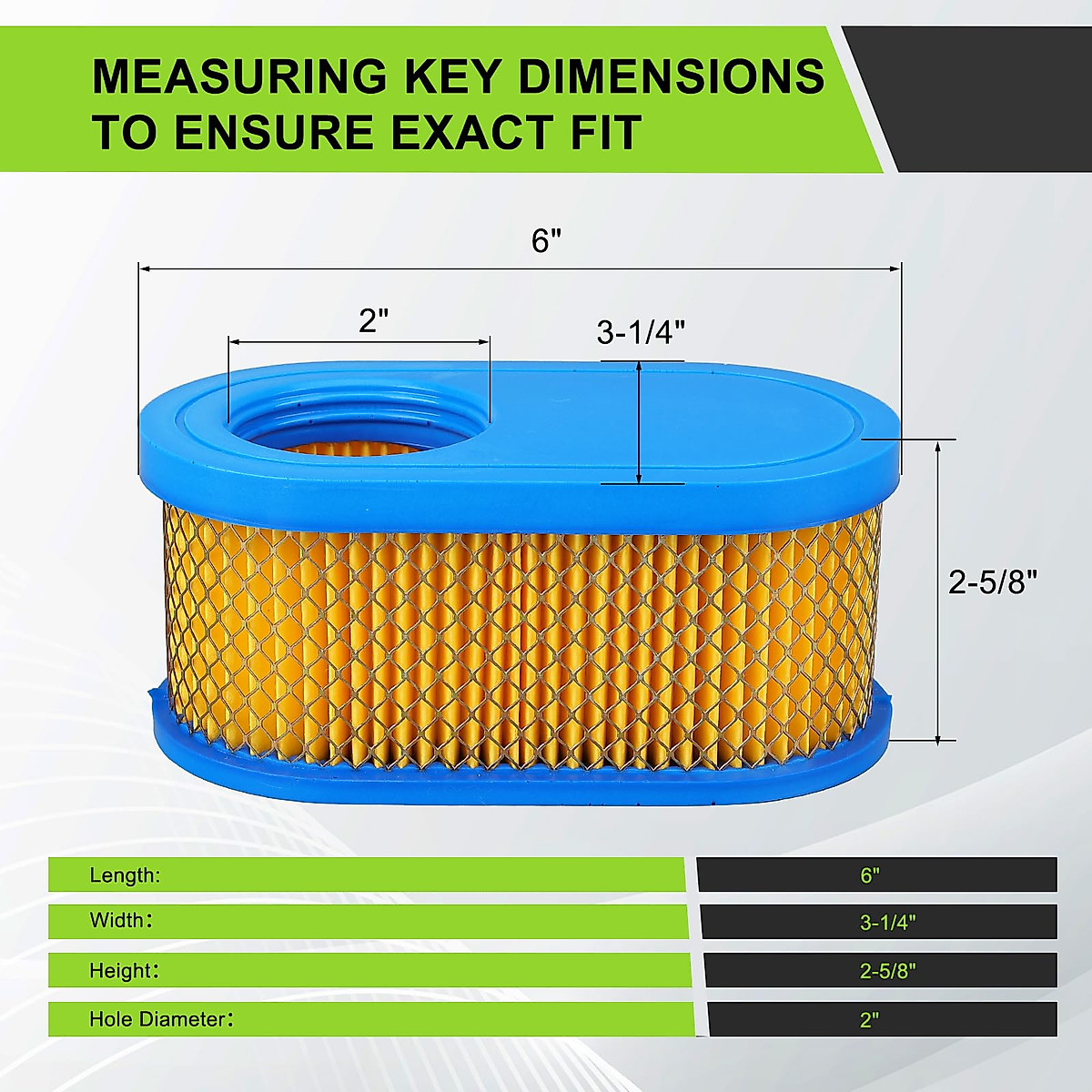Harbot LT4200 951-12260 Air Filter for MTD 937-05065A Craftsman R1000 T1000 T1200 LT1500 RER1000 Huskee LT3800 Lawn Mower with 951-12256 Pre-filter