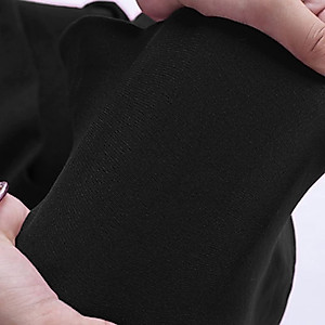 SpuunaW Womens Thermal Thickened Bottoms Fleece Lined Winter Leggings Long Opaque Pants for Women Solid Seamless Leggings