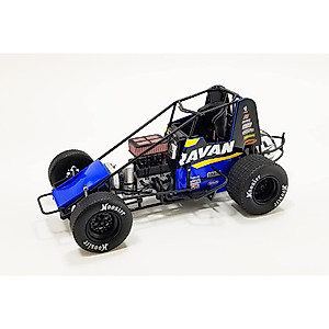 Winged Sprint Car #9 Kasey Kahne Karavan - Fuel Me Kasey Kahne Racing World of Outlaws (2022) 1/18 Diecast Model Car by Acme A1822012