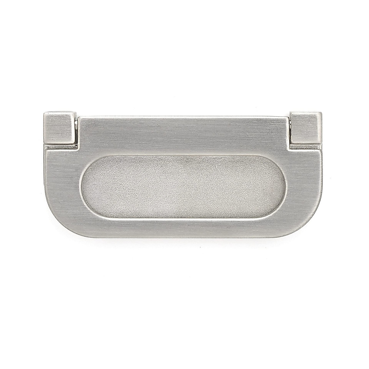 Richelieu Hardware BP77370195 2 3/4-inch (70 mm) Center-to-Center Brushed Nickel Modern Cabinet and Drawer Pull Handle for Kitchen, Bathroom, and Furniture