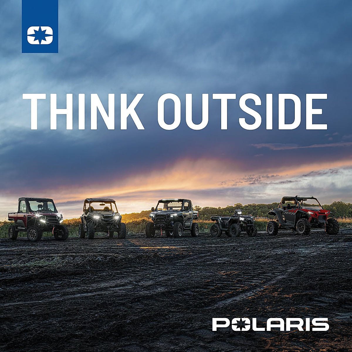 Polaris Rear ATV Cargo Box, Gloss Black, for Specific Models, Ample Storage, Genuine OEM Part, Great for Food, Drinks, Gear, Tools, Camping, Farming, Fishing, Trail Riding, Tailgating - 5450078-070