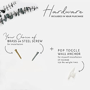 KEYAIIRA - Large Leather Wall Hook, minimal wall hanging strap towel hook rack wall leather loop strap for scarf hook storage hanger towel holder coat hooks decorative