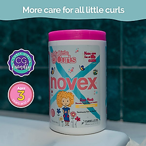 NOVEX Shampoo 10.1oz + Conditioner 10.1oz + Mask 35oz Set (My Little Curls)