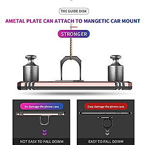 LeYi for Motorola G Stylus 2022 Case 4G, Moto G Stylus Case 2022 with 2 Pcs Tempered Glass Screen Protector, [Military-Grade] Case with Magnetic Ring Kickstand for Motorola G Stylus 2022, Rose Gold