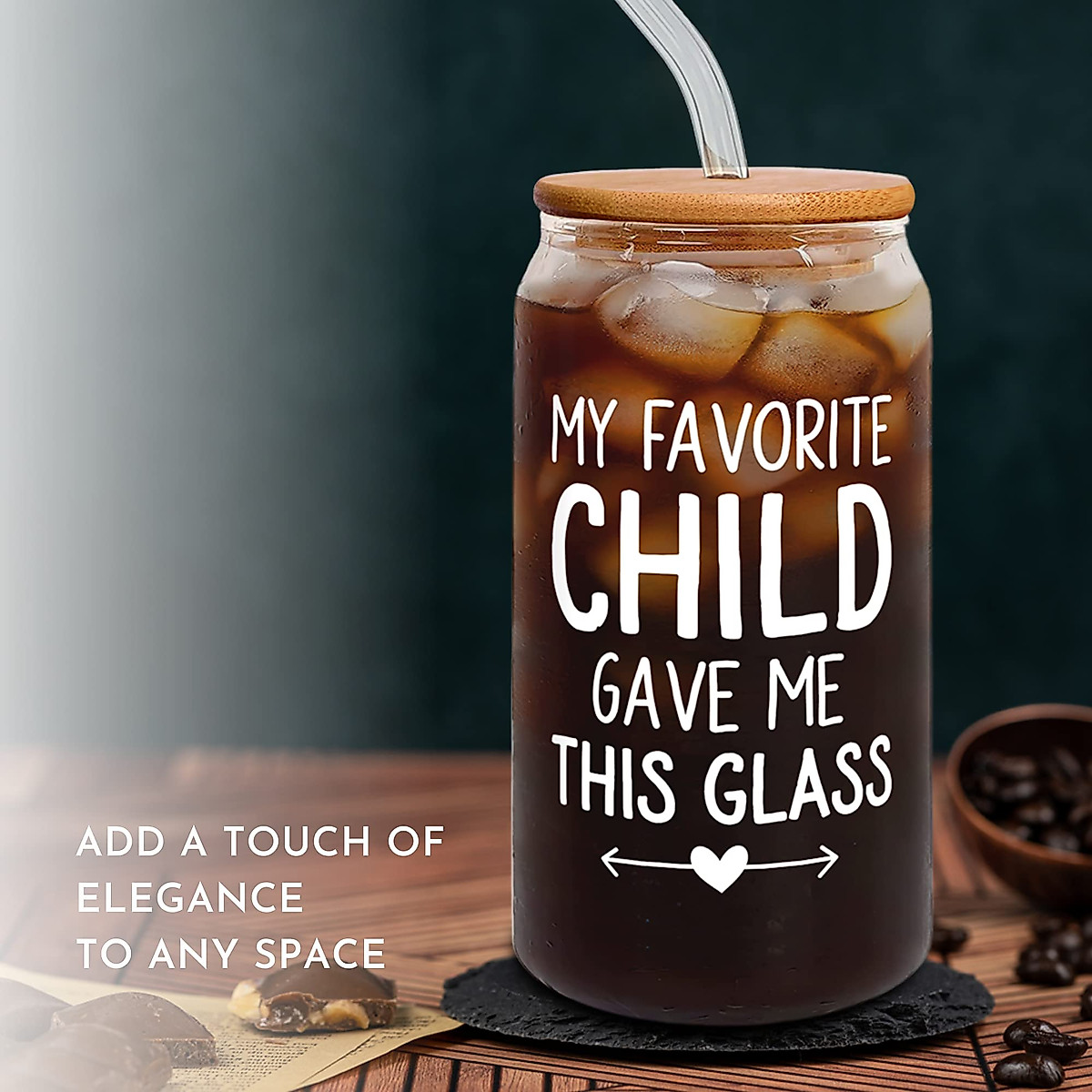 Gifts for Mom from Daughter, Son - Mom Gifts - Mothers Day Gifts for Mom, Mom Birthday Gifts, Birthday Gifts for Mom - Mother Gifts, Mom Presents, Mama Gifts, New Mom Gifts for Women - 16 Oz Can Glass