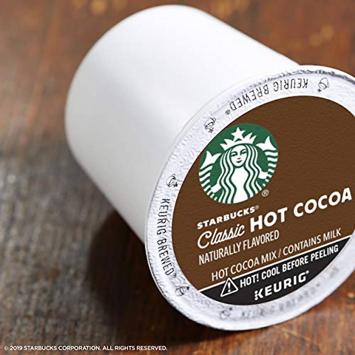 Starbucks Hot Cocoa K-Cup Coffee Pods — Hot Cocoa for Keurig Brewers — 6 boxes (60 pods total)